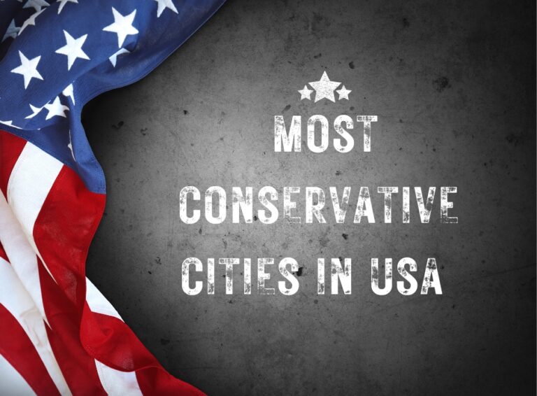 14 Most Conservative Cities in USA - America's Reddest Locations